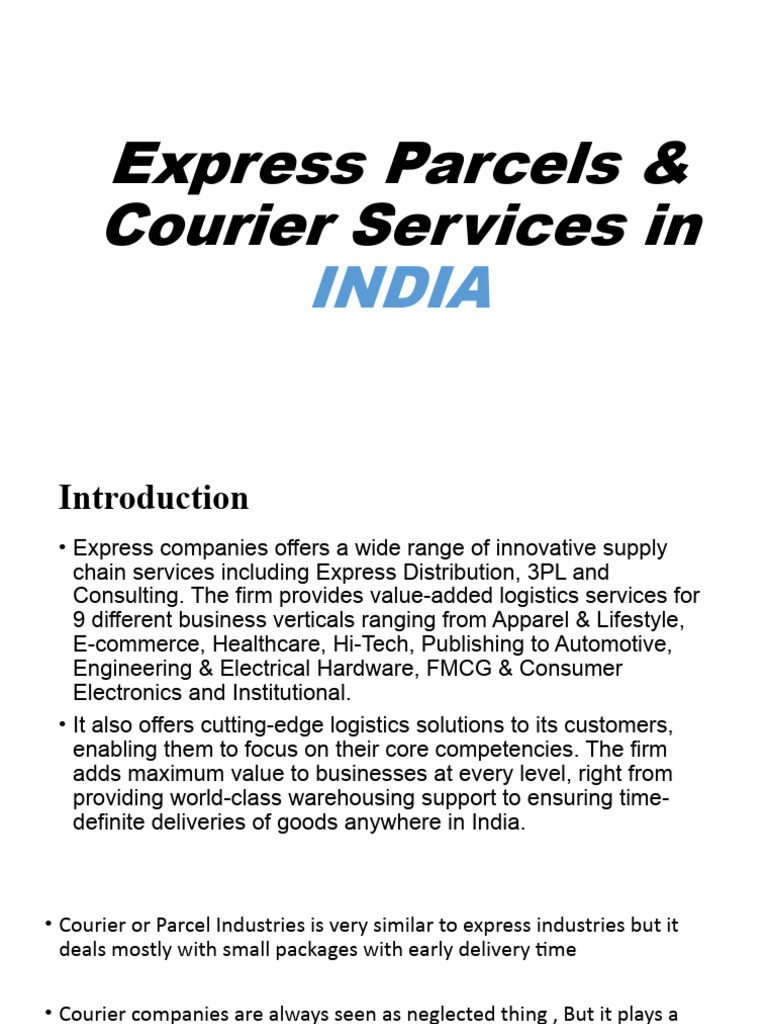 Express Parcel | PDF | Logistics | Pallet