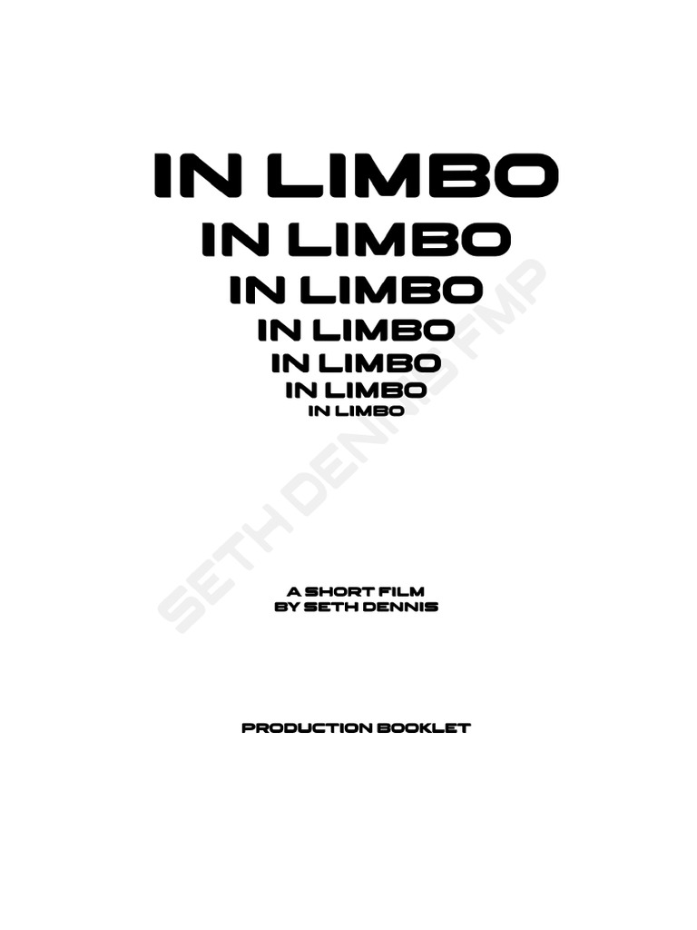 Production Booklet Il | PDF