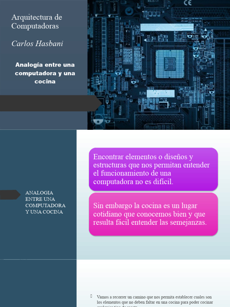 Analogia de Una Computadora | PDF | Unidad Central de procesamiento ... Analogia de Una Computadora | PDF | Unidad Central de procesamiento ...