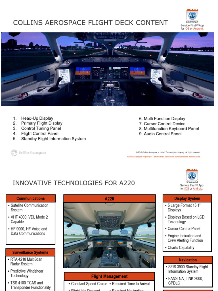 Collins Avionics A220 | PDF | Avionics | Aviation