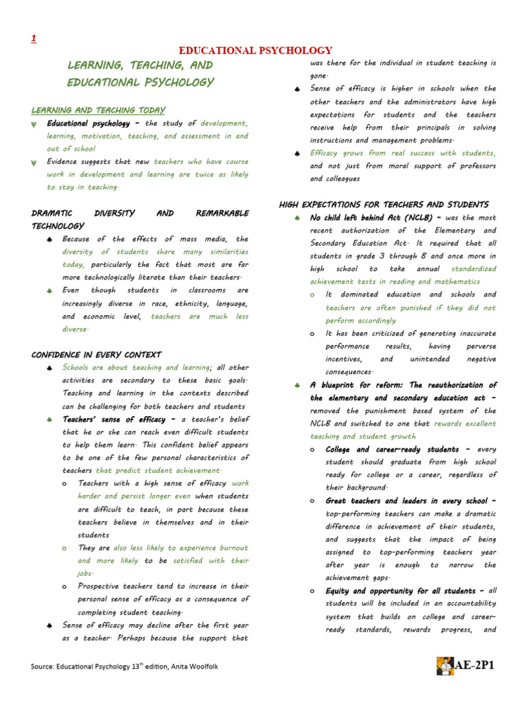 Educational Psychology | PDF | Educational Psychology | Intelligence