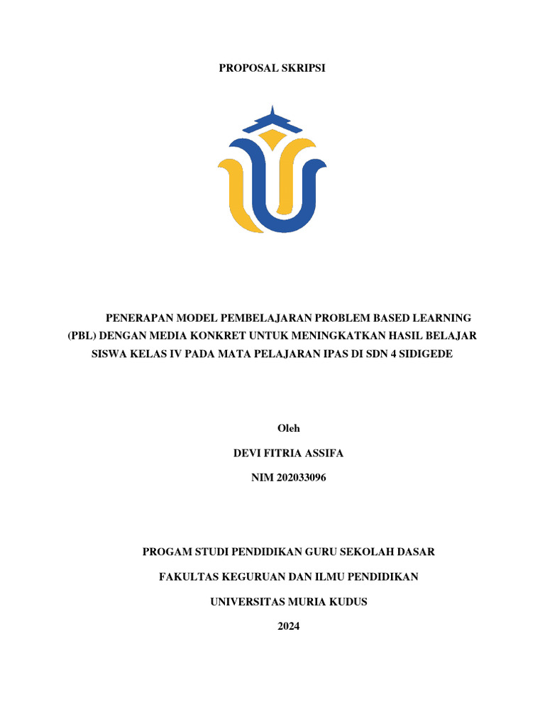 Contoh Skripsi | PDF