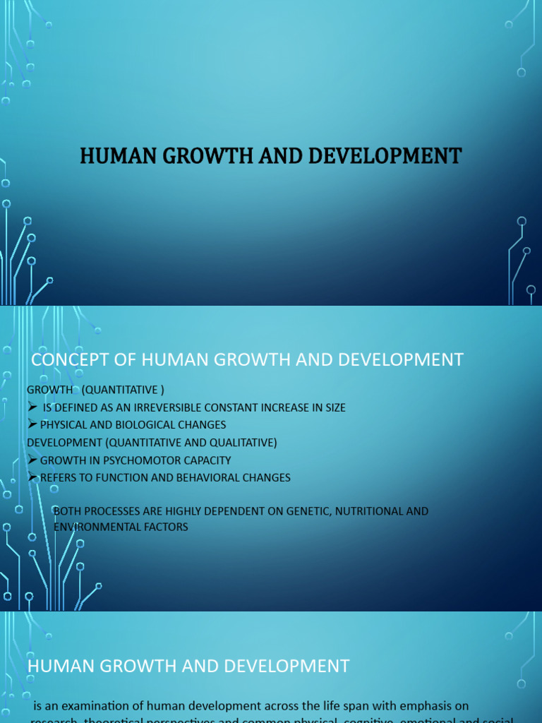 802 Human Growth Devt | PDF | Developmental Psychology | Adolescence