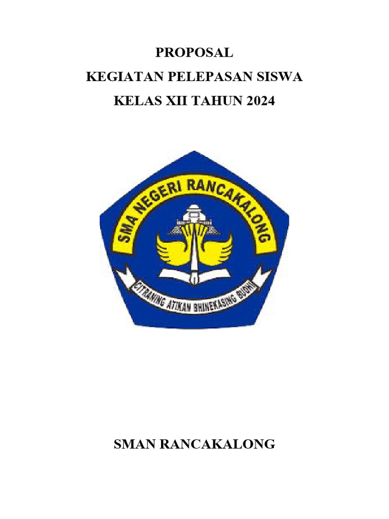 PROPOSAL PELEPASAN 2024 (1) Salinan | PDF