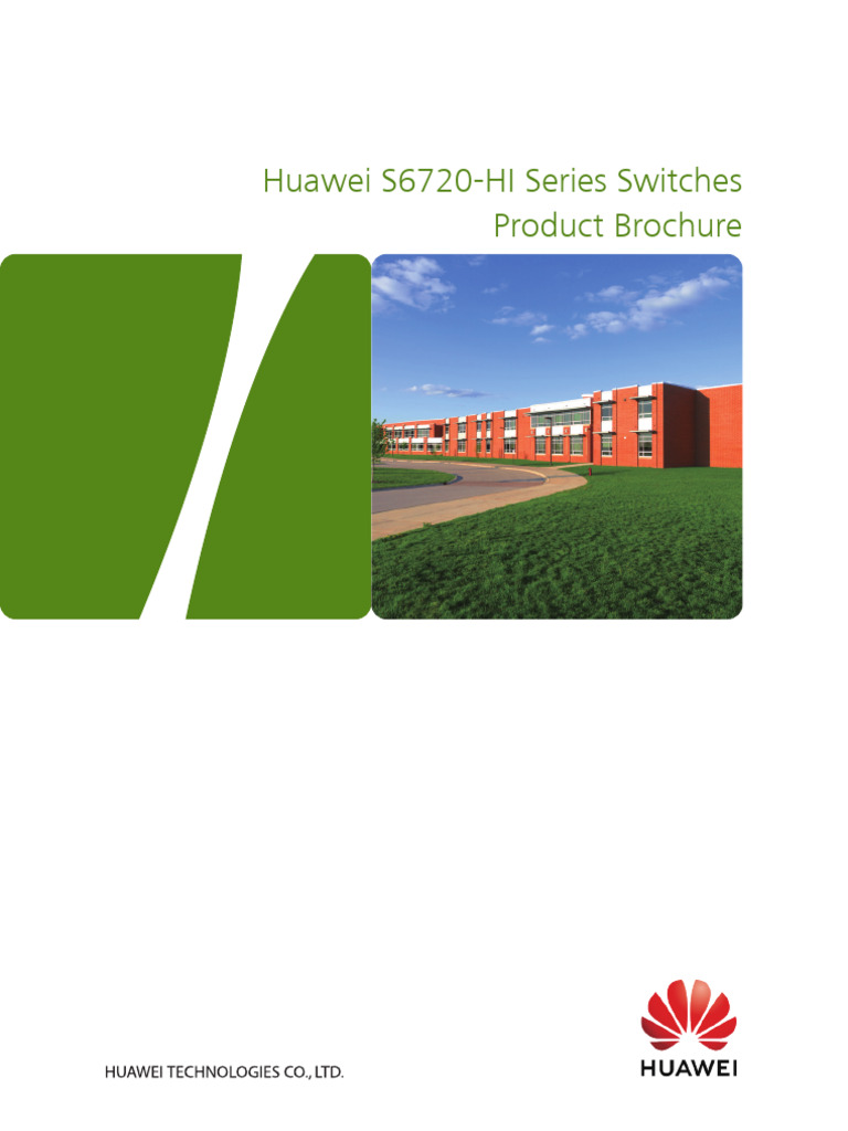 Huawei S6720-HI Series Switches Product Brochure | PDF | Computer ...