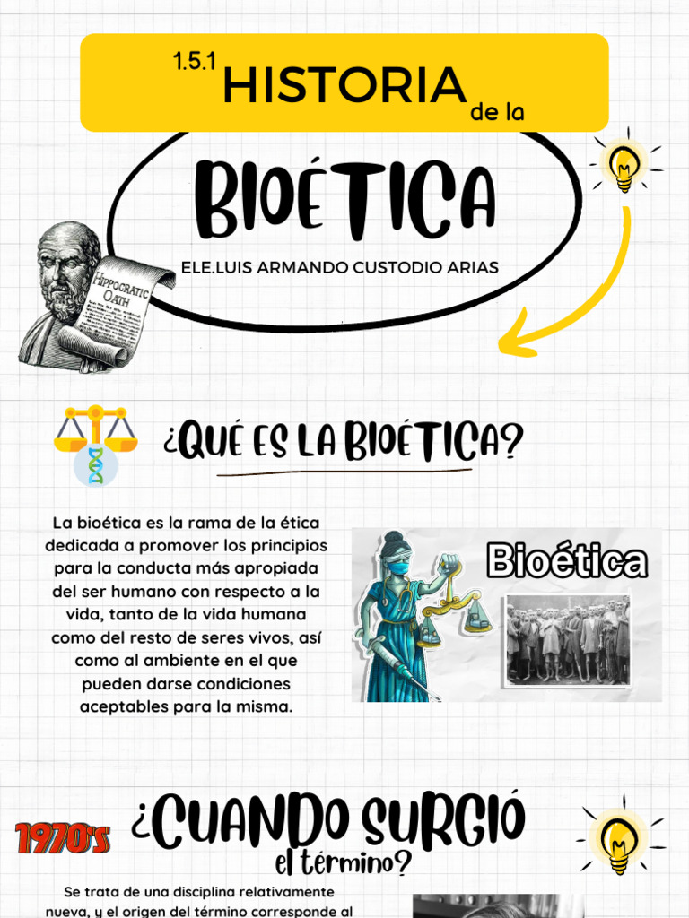 Historia de La Bioética | PDF | Bioética
