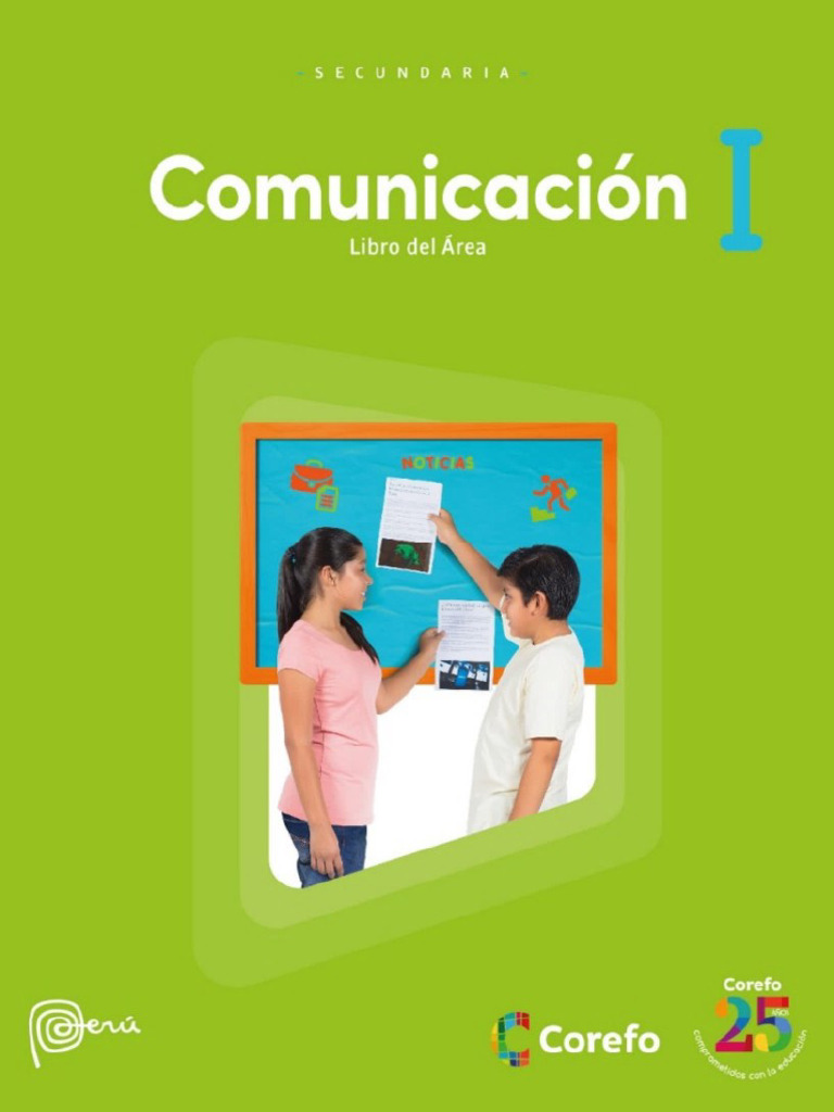Comunicacion 1ero Secundaria Libro Corefo | PDF