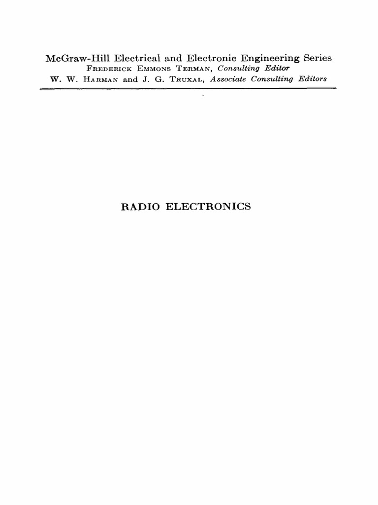 Radio Electronics Seely Samuel 1956 493 Pages | PDF | Modulation ...