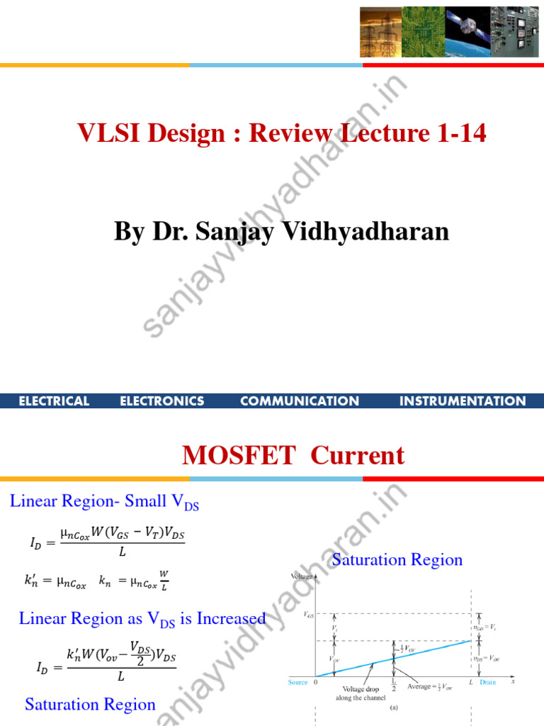 Review Lec 1-14 | PDF | Cmos | Field Effect Transistor