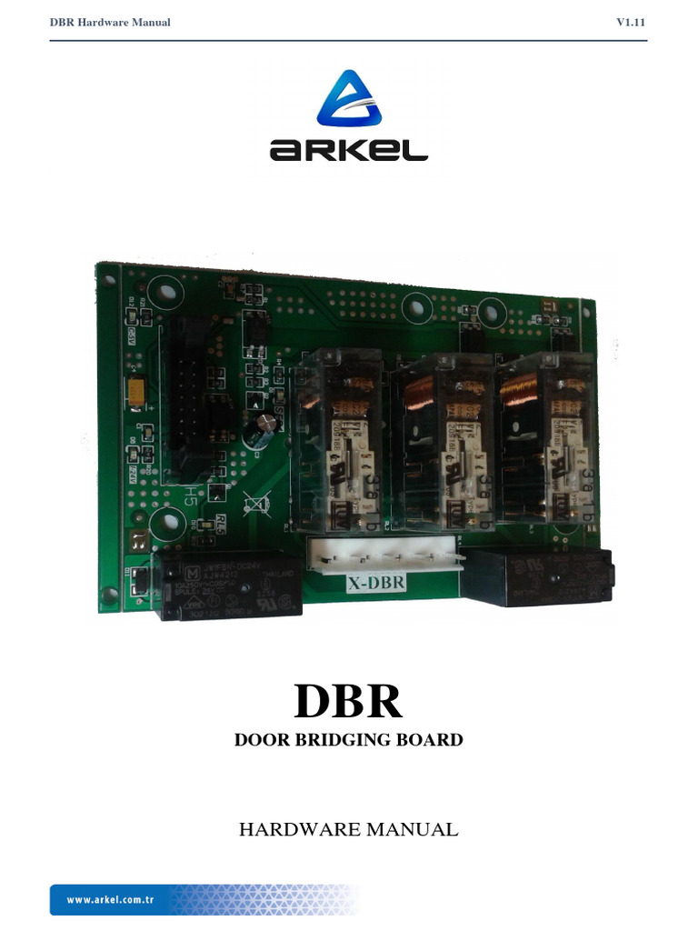 DBR Hardware Manual.V111.en | Download Free PDF | Relay | Power Engineering