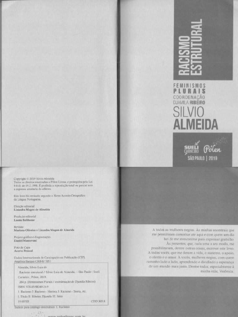 ALMEIDA_Silvio-Racismo_Estrutural-Cap_1-Raa_e_Racismo-pg_24-57 | PDF