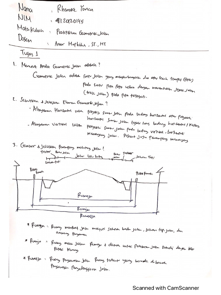 Latihan Soal Pertemuan 1 PGJ | PDF