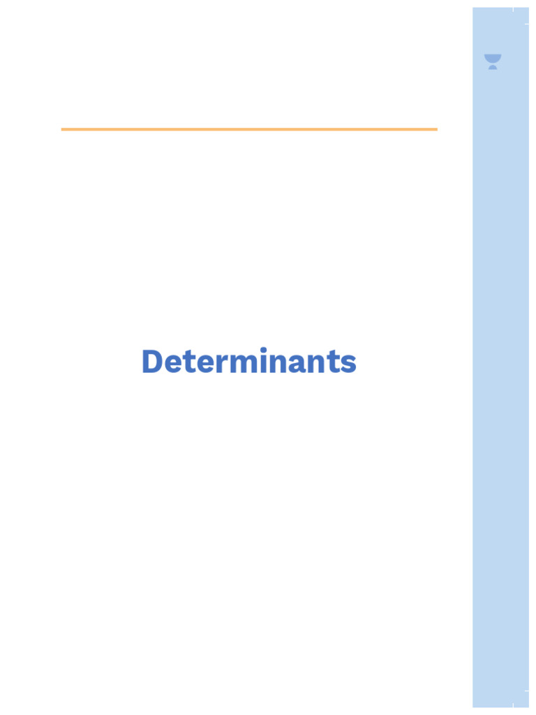 Determinants for Math Students | PDF | Determinant | Abstract Algebra
