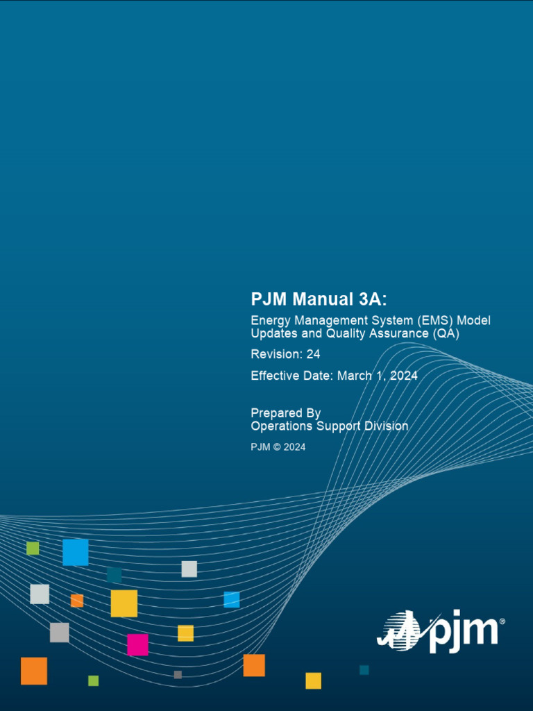 EMS Model Updates & QA Guide | PDF | Electric Power Transmission ...