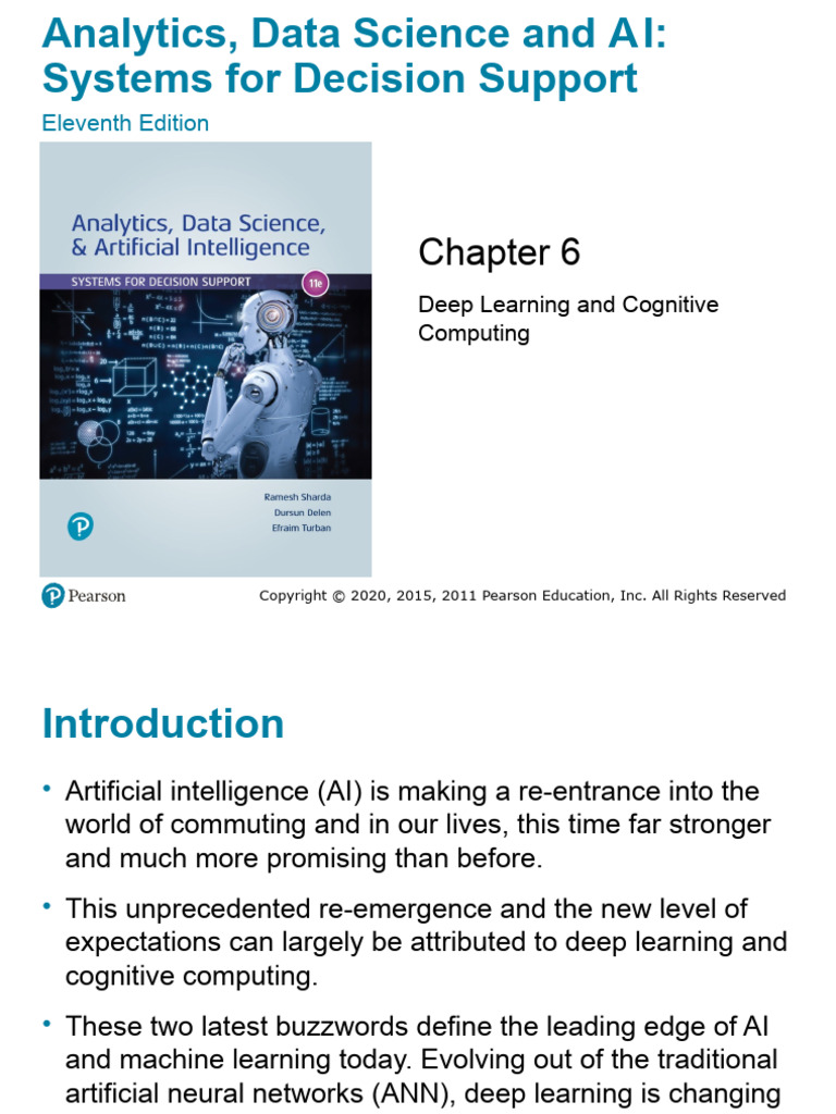 Sharda Dss11e Ch06 | PDF | Artificial Neural Network | Deep Learning