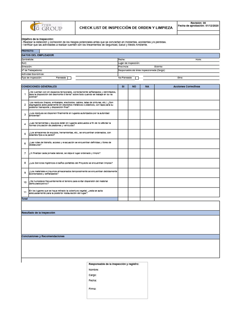 Inspección de SSOMA | PDF | Soldadura | Construcción