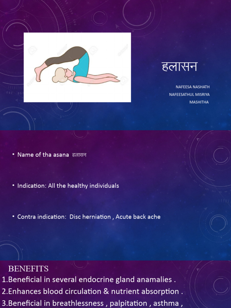 Benefits and Precautions of Halasana | PDF