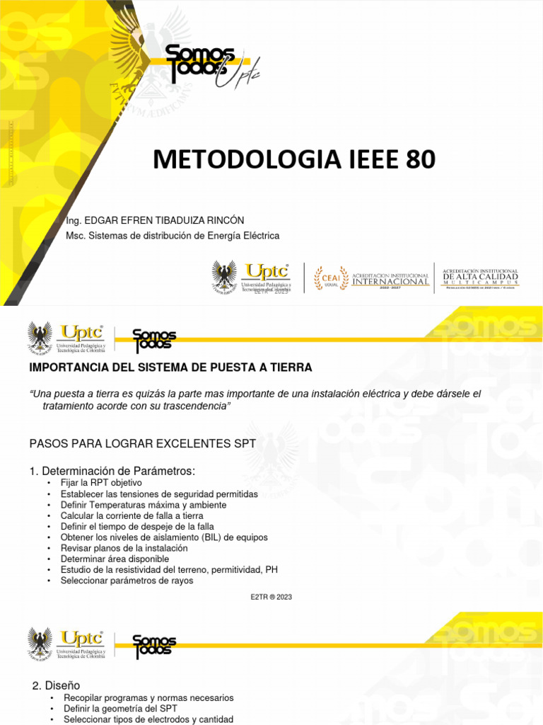 METODOLOGIA IEEE80 | PDF | Cobre | Conector eléctrico