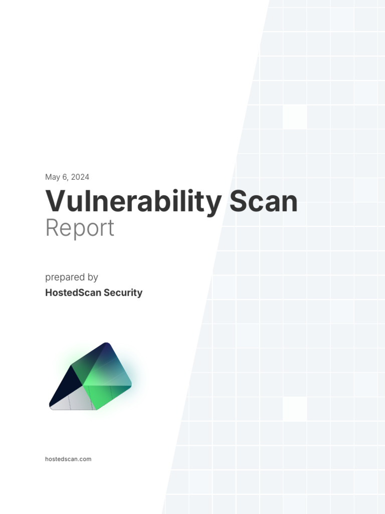 Vulnerability Scan: Prepared by | PDF | Vulnerability (Computing) | Transport Layer Security