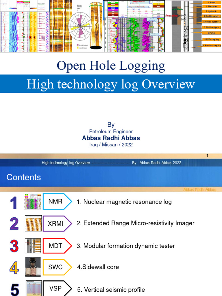 High_technology_log_Overview_1643812857 | PDF | Nuclear Magnetic Resonance | Porosity