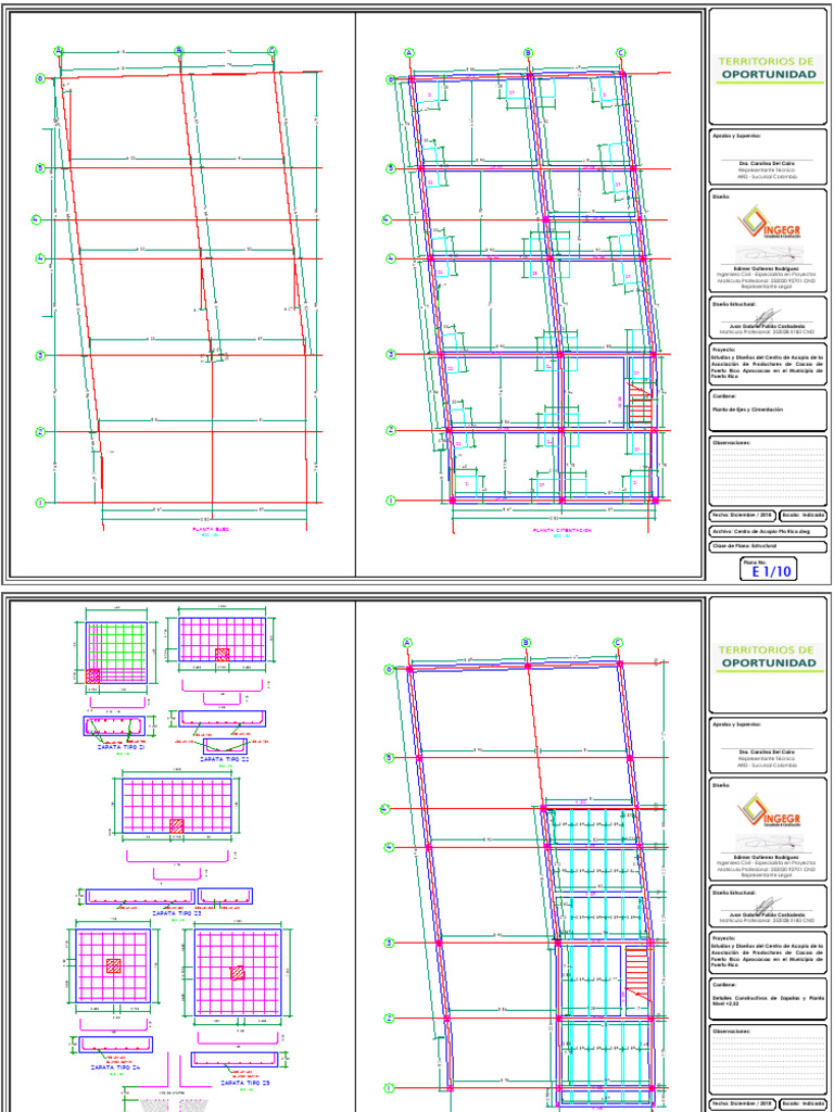 Anexo 2 Planos Estructurales 26ago | PDF