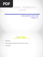 Skenario Use Case: Menerima Pesanan | PDF