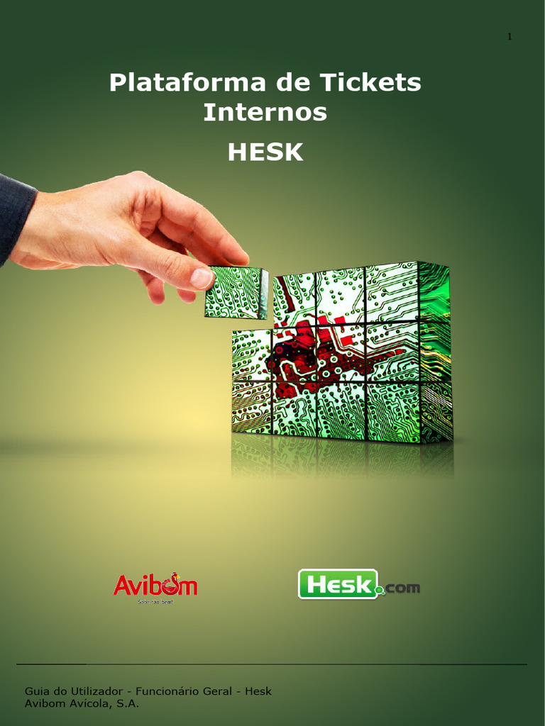 Guia Do Utilizador - Funcionário Geral - HESK | PDF | Informática