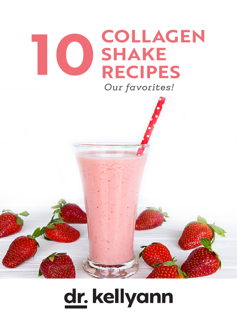 10 Collagen Shake Recipes | PDF | Berry | Teaspoon