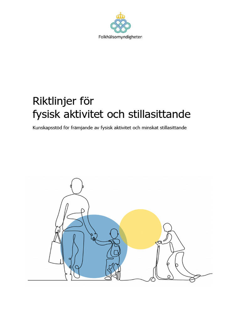 riktlinjer-fysisk-aktivitet-stillasittande | PDF