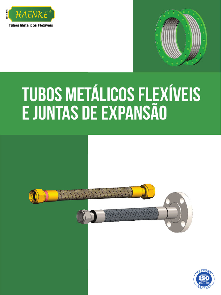 Catalogo Tubos Metalicos Flexiveis e Juntas de Expansao Metalicas | PDF ...