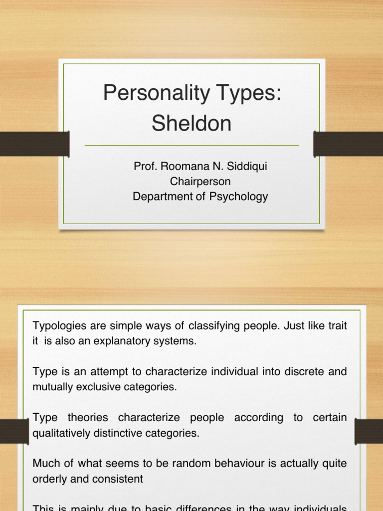 Personality 5 | PDF | Personality Type | Psychological Concepts