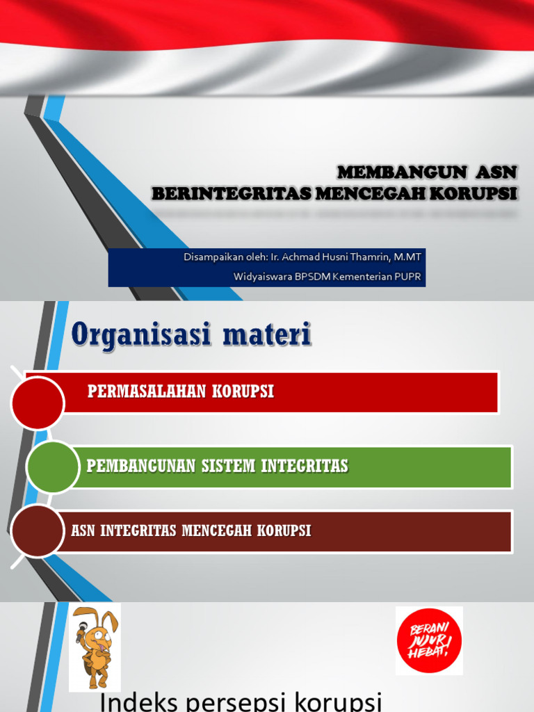 Membangun Integritas Antikorupsi | PDF