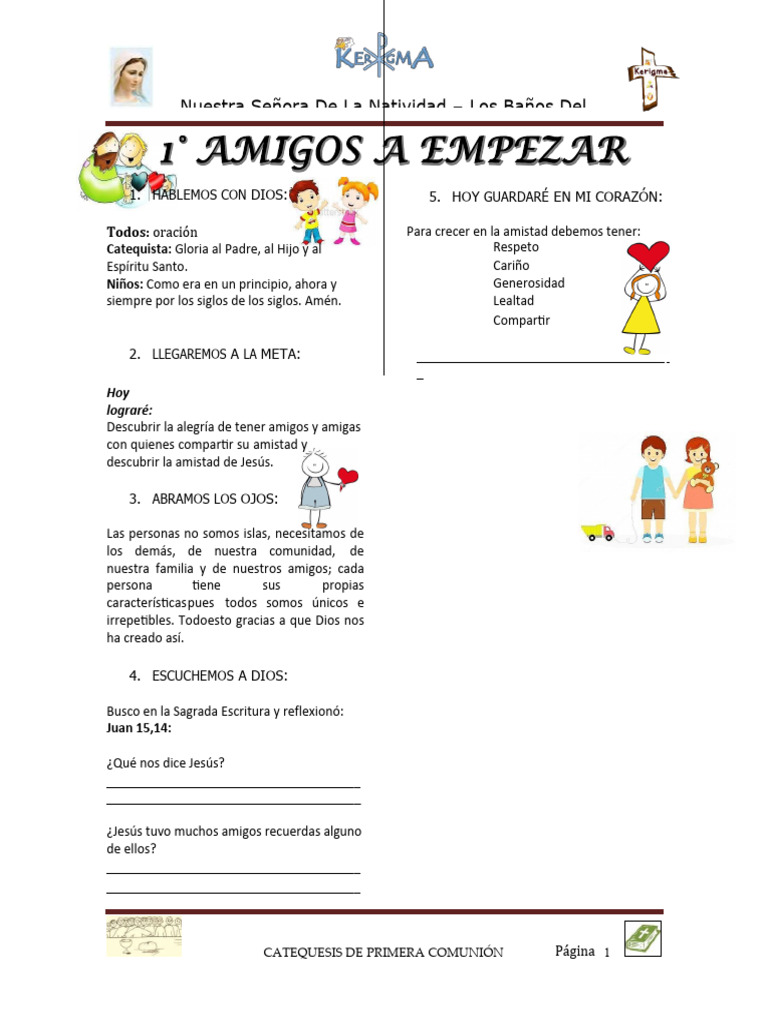 Folleto Kerigma 2022-Último - Este Sí | Descargar gratis PDF | María, madre de Jesús | eucaristía