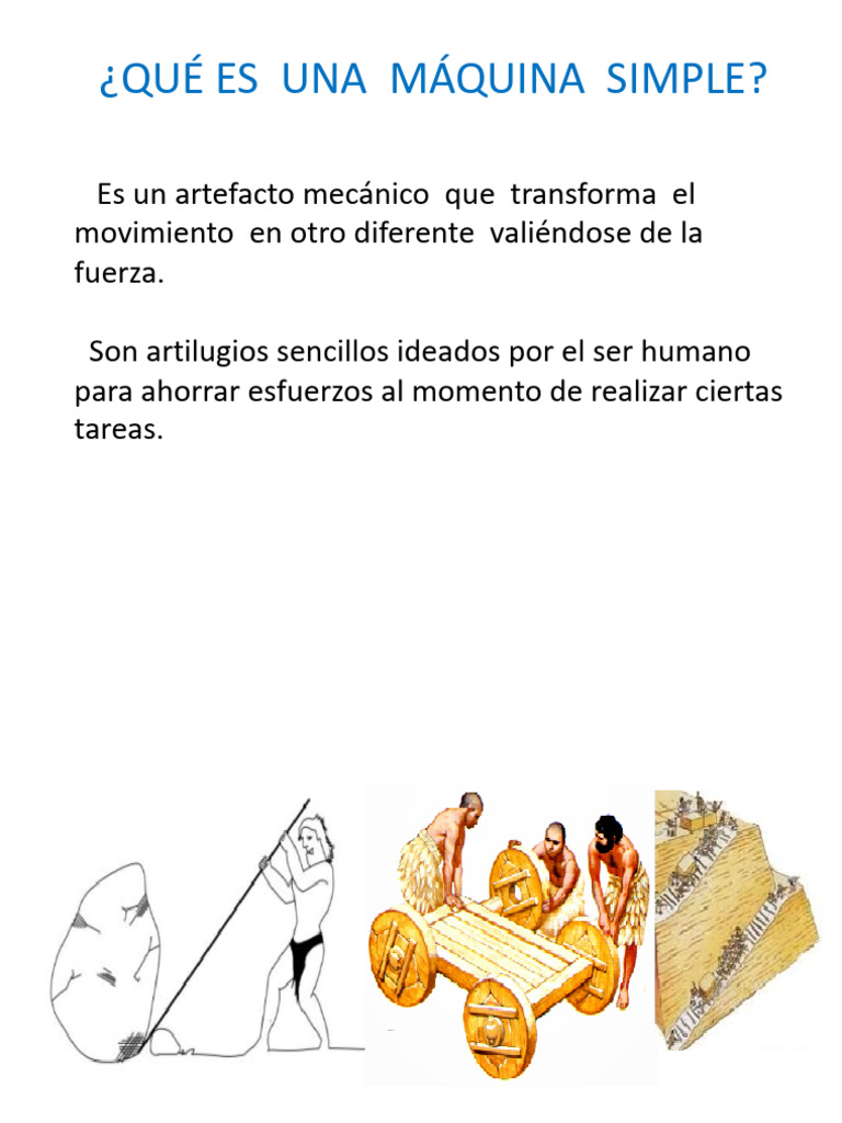 Maquinas Simples | PDF
