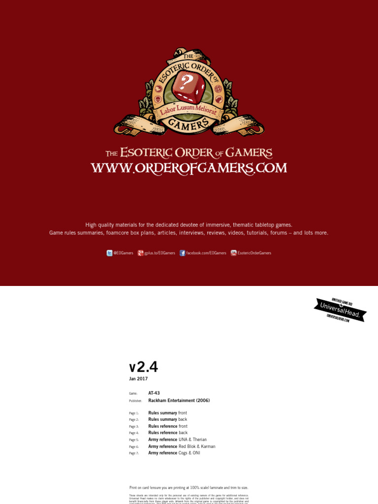 AT43 v2.4 | PDF | Military | Military Science