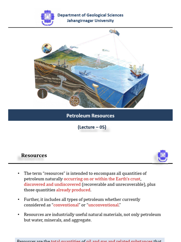 Overview of Petroleum Resources | PDF | Petroleum Industry | Petroleum