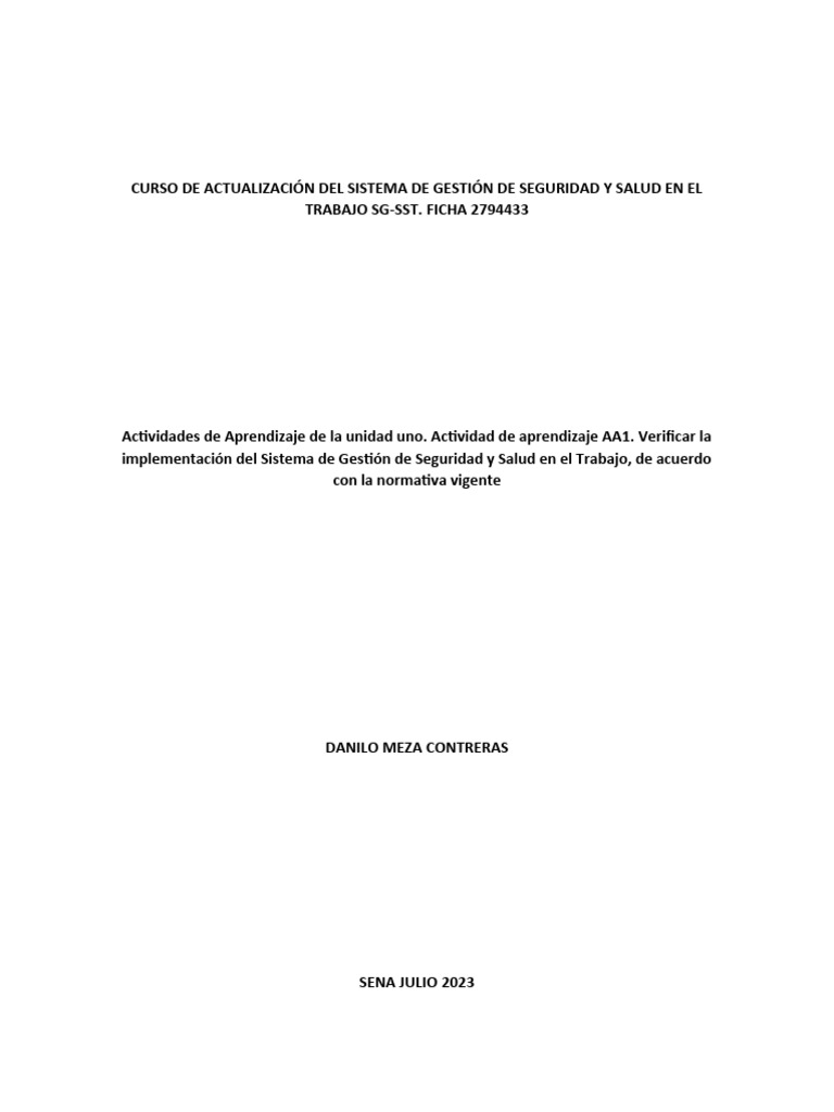 Taller Danilo Meza Contreras | PDF | Valores | Auditoría