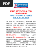 Positive Pay Confirmation Format | PDF