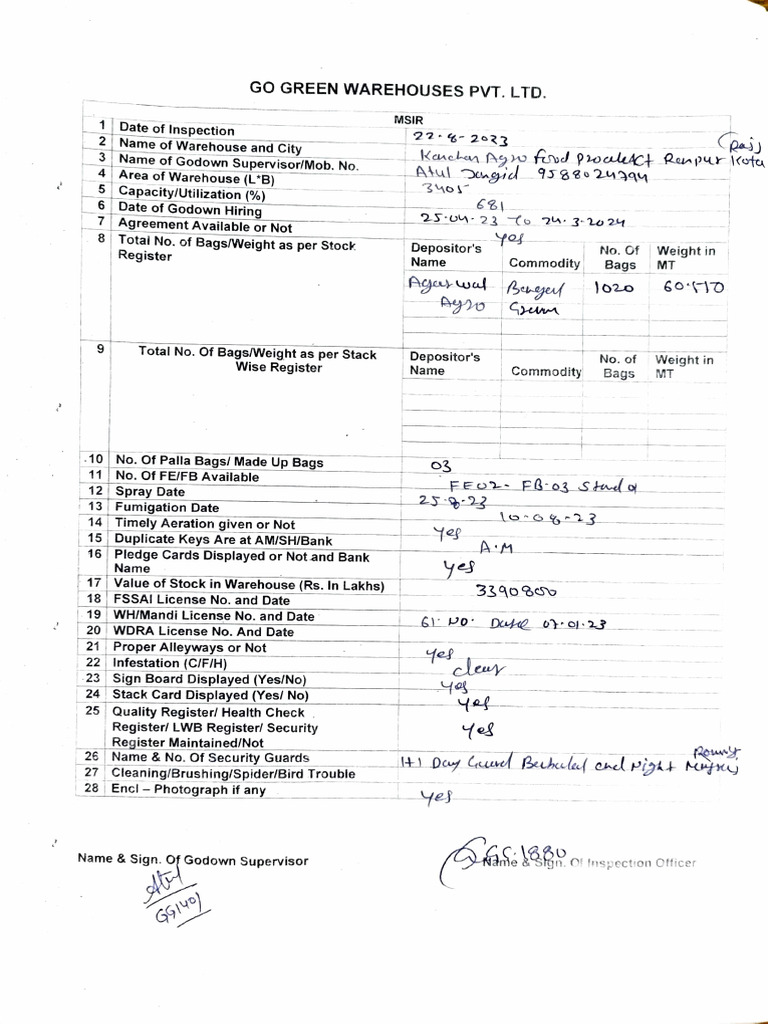 Kanchan Argo Food Product | PDF