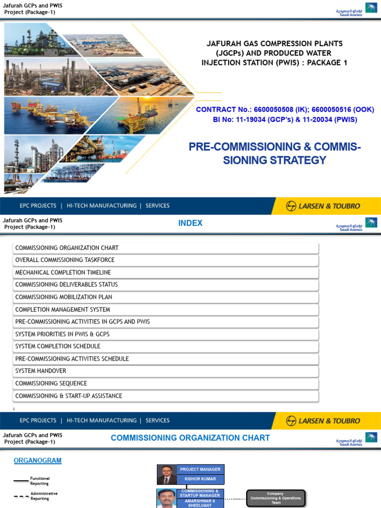Jafurah GCP-5 Pre-Commissioning Strategy | PDF | Electrical Substation ...
