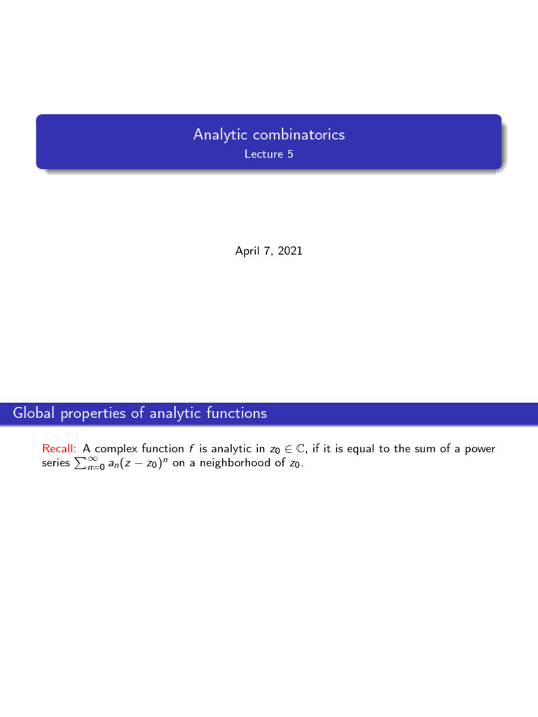 pred05_po | PDF | Power Series | Analytic Function