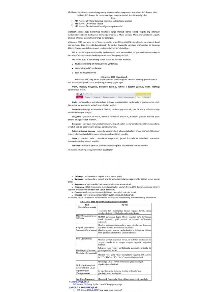 12-Mavzu 00001 | PDF