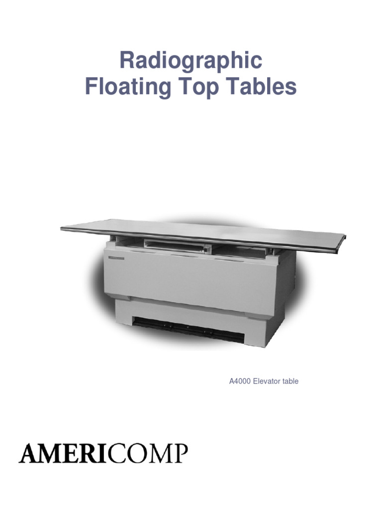 Float Top Table Component Lit 7 2013 | PDF