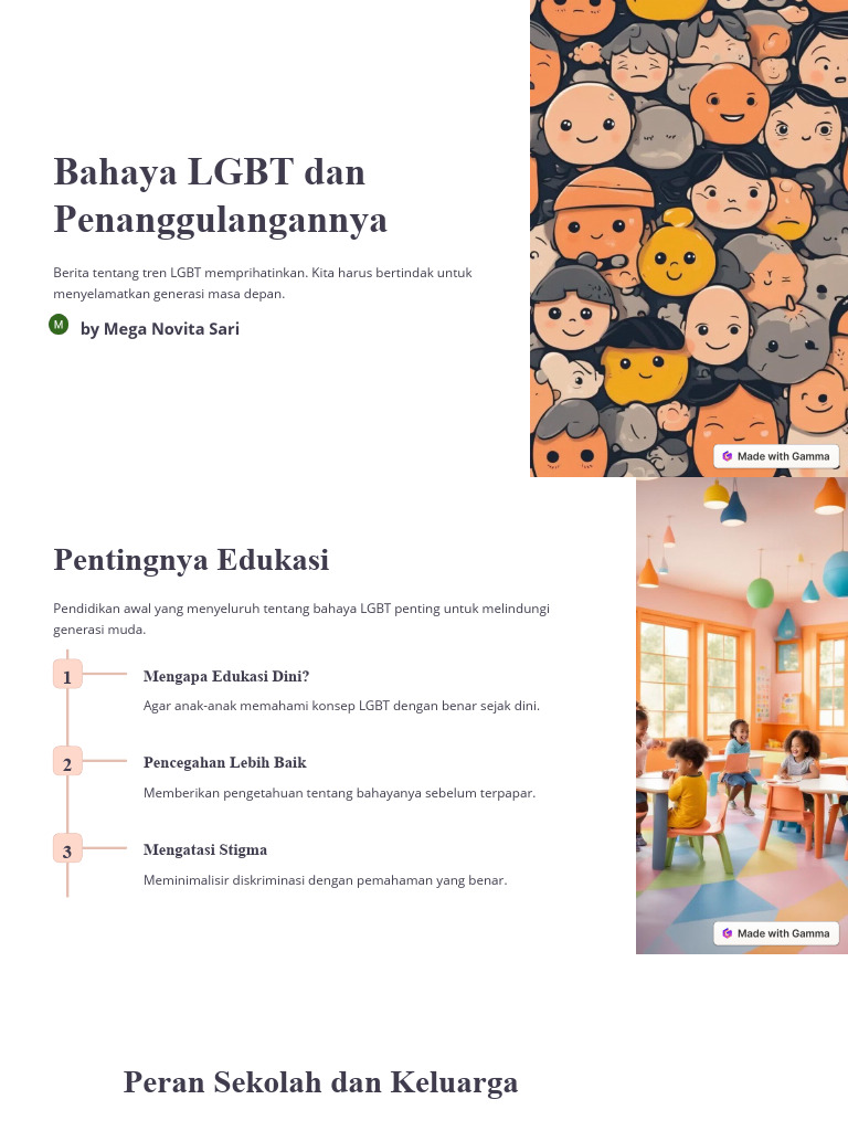 Edukasi Bahaya LGBT untuk Generasi Muda | PDF | Ilmu Sosial ...