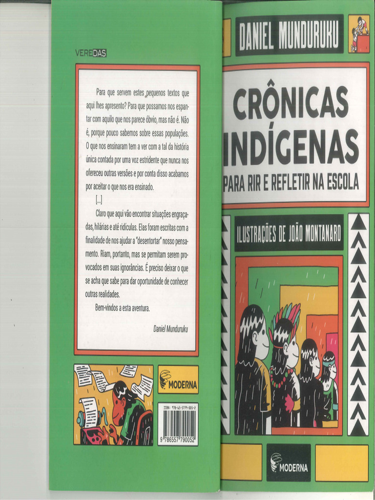Cr nicas Ind genas Para Rir E Refletir Na Escola Daniel Munduruku PDF