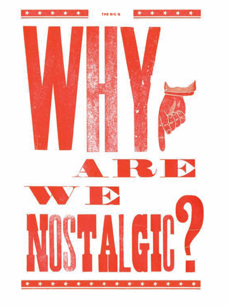 Why Are We Nostalgic | PDF