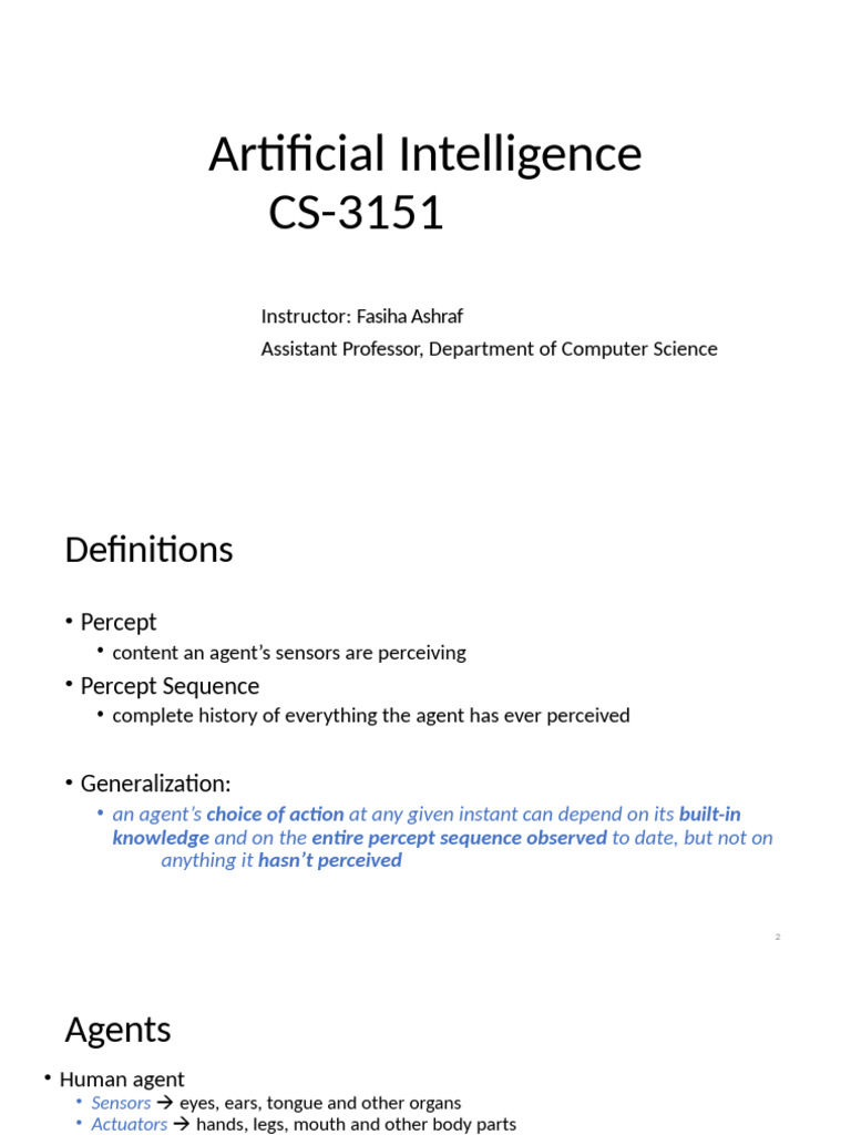 Lecture04-AI-UMT-Spring 24 | PDF | Artificial Intelligence ...