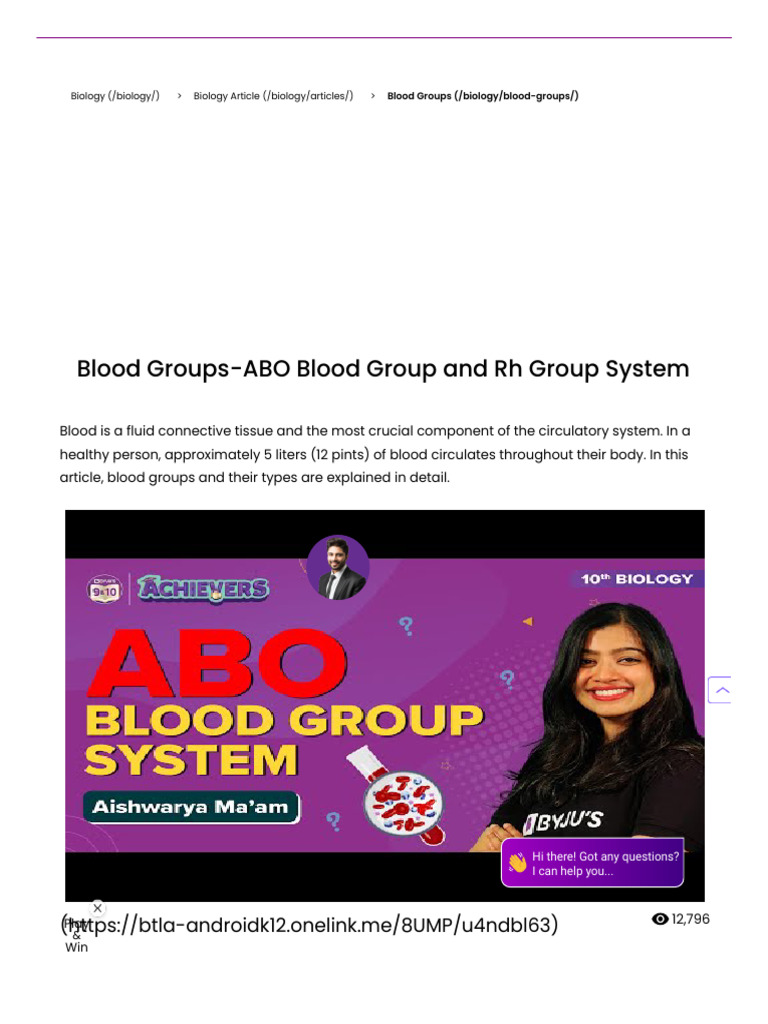 Understanding Blood Group Systems | PDF | Blood Type | Blood