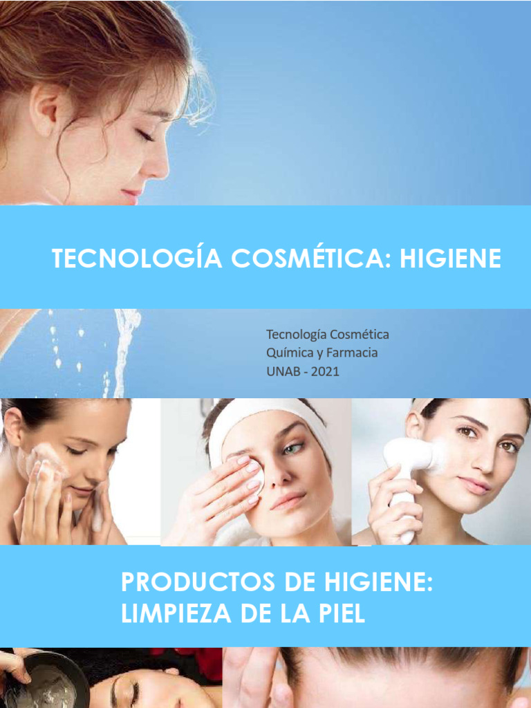 CLASE 3 - Limpieza de La Piel - Compressed | PDF | Jabón | Piel