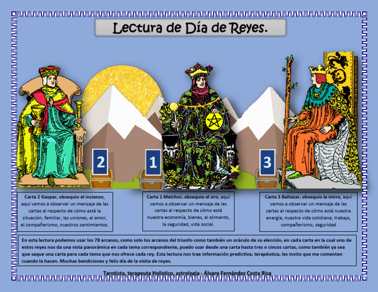 Lectura Tarot Día de Reyes: Economía y Amor | PDF | Religión y ...